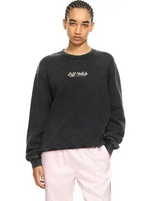 Off-White Off-White Royal Jewels Sweatshirt Black