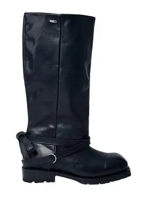 Our Legacy High Engine Leather Boots - Black