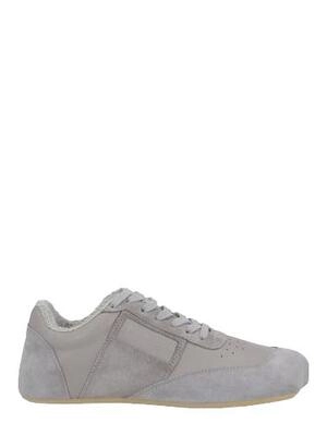 MAISON MARGIELA Leather And Suede Low-top Sneakers - Grey