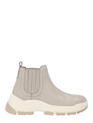 MARC O' POLO Leather Ankle Boots - Grey