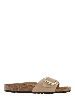BIRKENSTOCK Madrid Big Buckle Slip-on Sandals - Brown