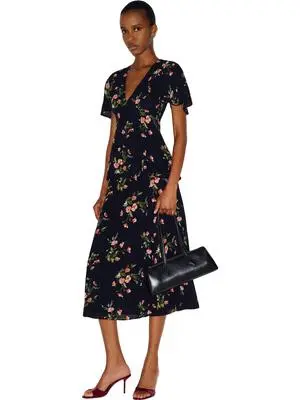 REFORMATION Zuri Two Piece - Black