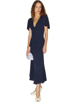REFORMATION Zuri Two Piece - Blue
