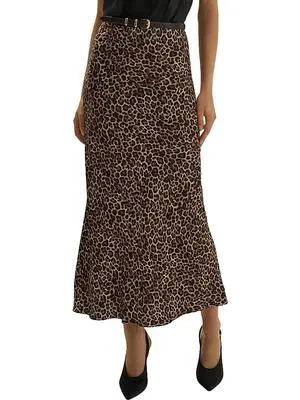 FAVORITE DAUGHTER The Favorite Pull On Skirt - Leopard
