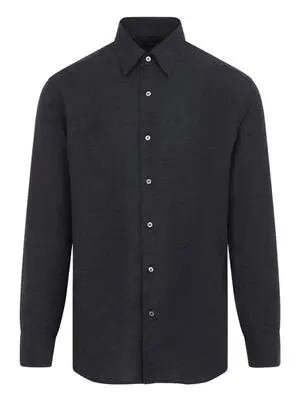 Brioni Hidden Shirt - Gray