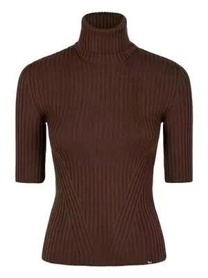 HERNO Ribbed-knit Roll-neck Sweater