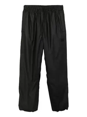 Rains Elasticated Drawstring Waist Trousers - Black