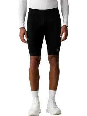 Asics Logo-print Stretch Shorts - Black