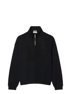 Lacoste Quarter-zip Sweatshirt Black