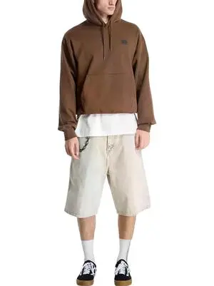 VANS Oval-logo Hoodie - Brown