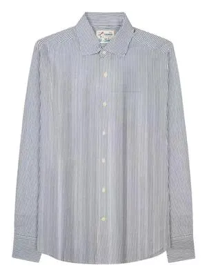 MC2 SAINT BARTH Pamplona Striped Shirt - Blue