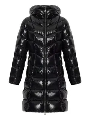 Moncler Marusse Quilted Hooded Coat - Black