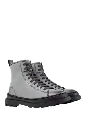 Camper Brutus+ Lace-up Ankle Boots Grey