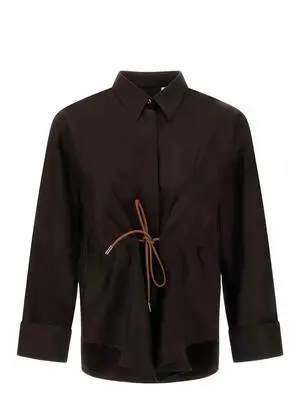 HERNO Herno Long Sleeve Drawstring Shirt