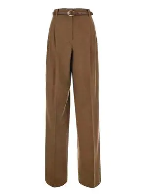 MAX MARA Max Mara Belted Pleated Trousers