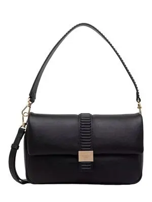 TWINSET Logo-plaque Shoulder Bag Black