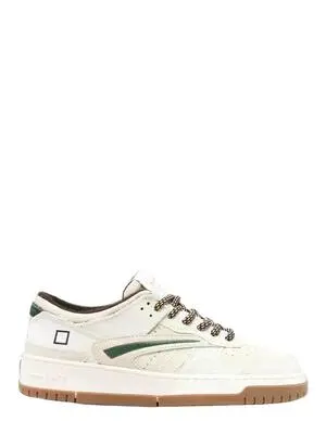D.a.t.e. Torneo Panelled Leather Sneakers - Neutrals