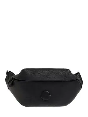Moncler Small Durance Leather Belt Bag - Black