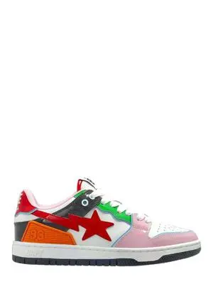 A BATHING APE Sk8 Sta Logo-patch Sneakers