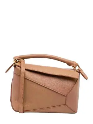 LOEWE Loewe Mini Calfskin Puzzle Edge Satchel
