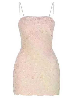 ATOIR Atoir Maple Bead-Embellished Mini Dress