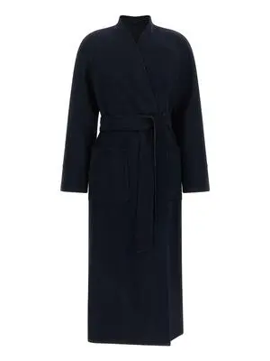 Max Mara Reversible Wool Coat - Multicolor