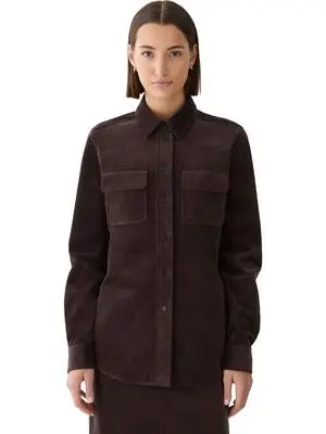 LAFAYETTE 148 NEW YORK Lafayette 148 New York Cotton Corduroy Shirt