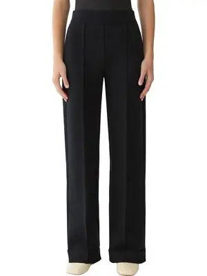 LAFAYETTE 148 NEW YORK Lafayette 148 New York Matte Crepe Knit Straight Leg Pants