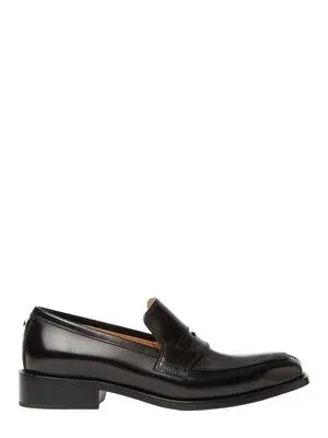 Fendi 1966 Calf Leather Loafers - Black