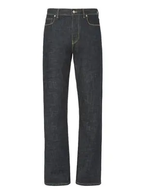 Fendi Slim-fit "5-pocket" Jeans In Regenerated Cotton Denim - Blue