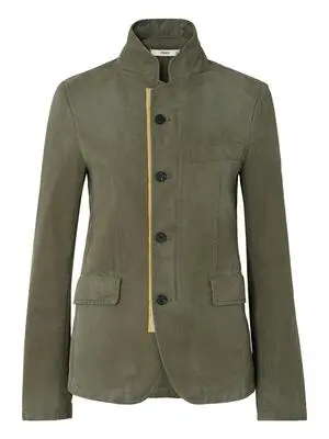 Fendi Cotton Drill Jacket - Green