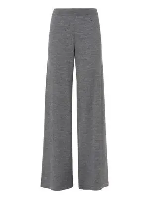 FENDI Fendi Grey Mélange Cashmere Trousers