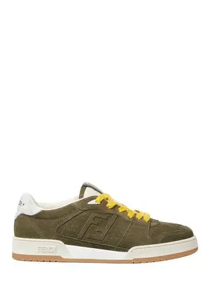 Fendi Fendi Match Trainers Green