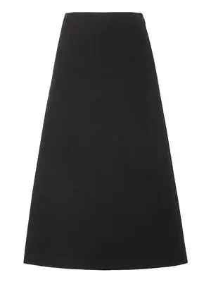 Fendi Midi Skirt - Black