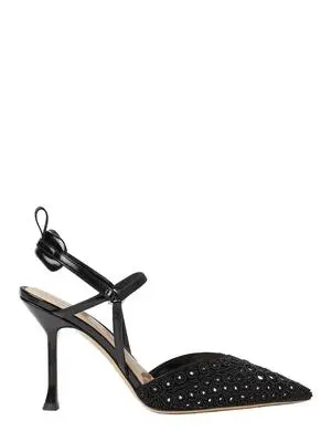 Fendi Very Colibrì Slingback Heels - Black