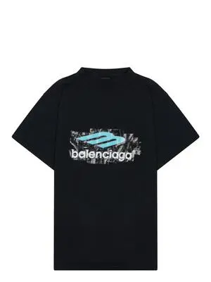 Balenciaga T-shirt With Logo - Black