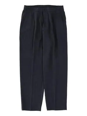 Herno Linen And Viscose Blend Trousers - Blue