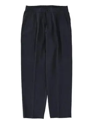 Herno Linen And Viscose Blend Trousers - Blue