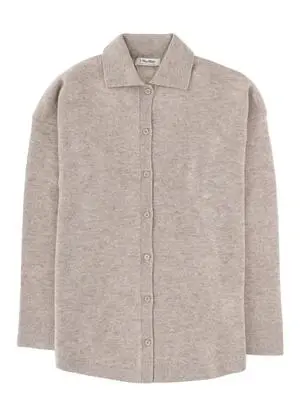 Max Mara S MAX MARA Wool And Cashmere Sweater Cream