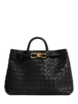 Bottega Veneta Let's Go Medium Bag - Black