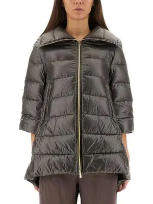 Herno A-shape Cleofe Jacket - Black