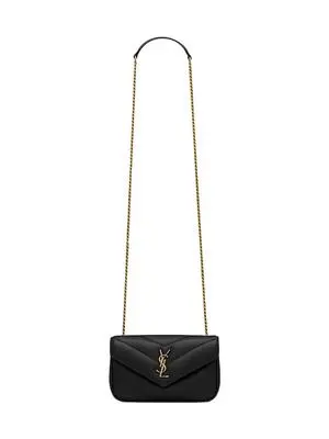 Saint Laurent Loulou Mini Bag - Black