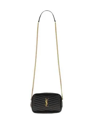 Saint Laurent Mini Lou Bag - Black