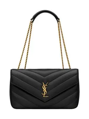 Saint Laurent Bag Loulou Medium - Black