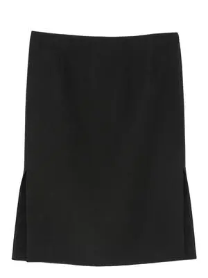 FENDI Pencil Skirt In Wool And Silk