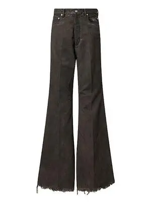 Rick Owens Bolan Bootcut Denim Jeans - Dust