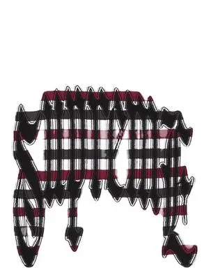 Supreme Intarsia Long-sleeve Top 'stripe - Red