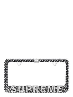 Supreme X B.b. Simon License Plate Frame 'black' Black