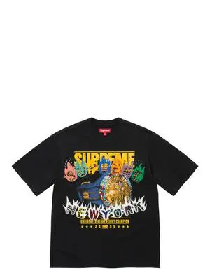Supreme Undisputed Short-sleeve Top - Black