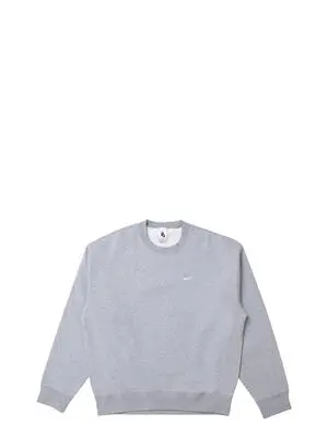 Nike Solo Swoosh Fleece Crew - Grey